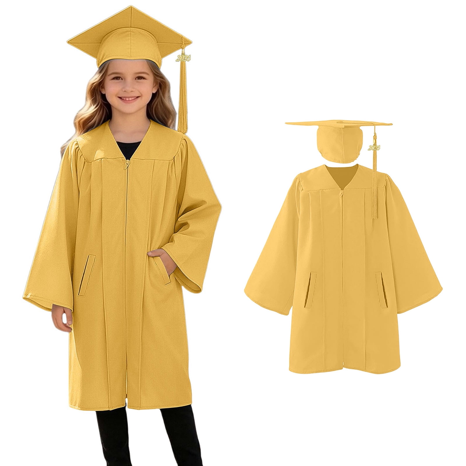 Kindergarten Graduation Cap and Gown Set for Preschool Nursery Kids ...