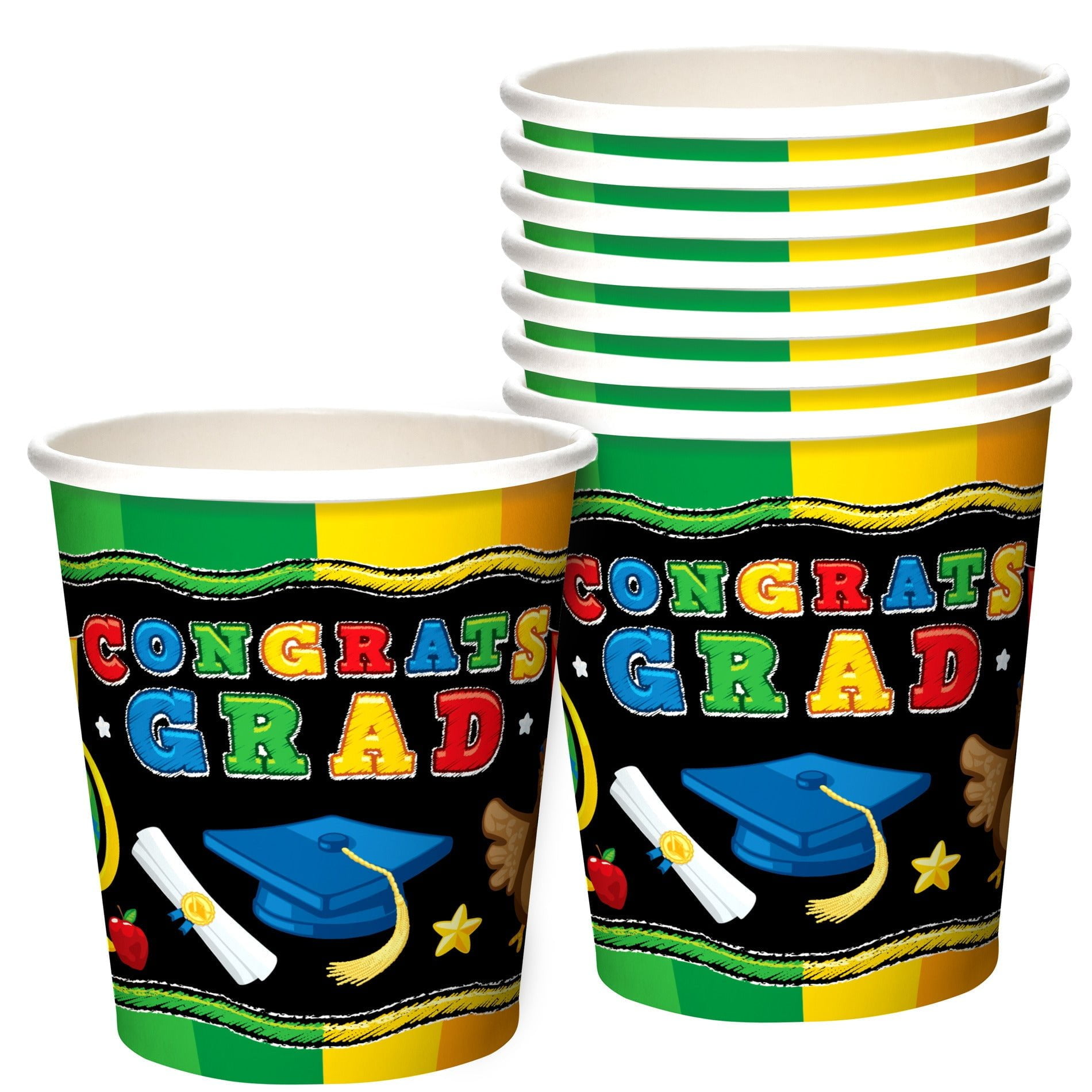 Kindergarten Graduation Cups 9oz 24 Count - Kindergarten Graduation ...
