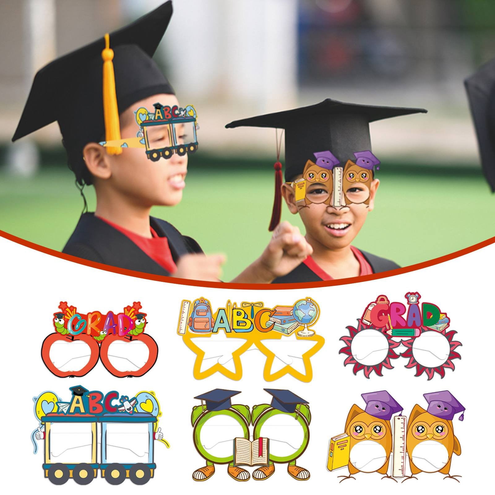 Kindergarten Graduation Glasses Kindergarten Graduation Paper Glasses ...