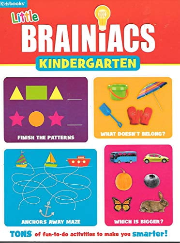 Pre-Owned Little Brainiacs Kindergarten Paperback - Walmart.com