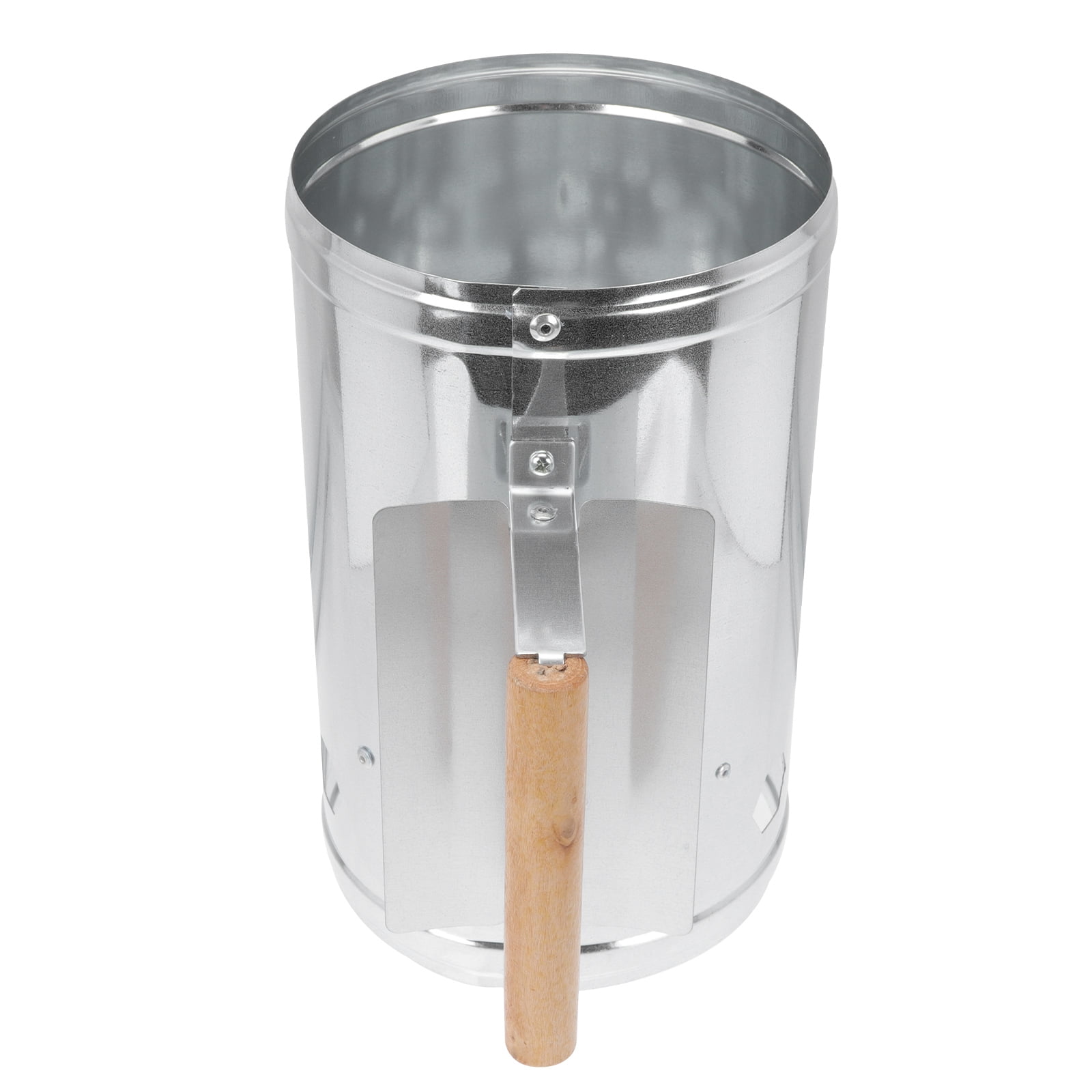 Kindergarten Log Burner Charcoal Starter Bbq Chimney Silver - Walmart.com