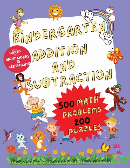 Kindergarten Math Addition and Subtraction: Math Helper Series ...