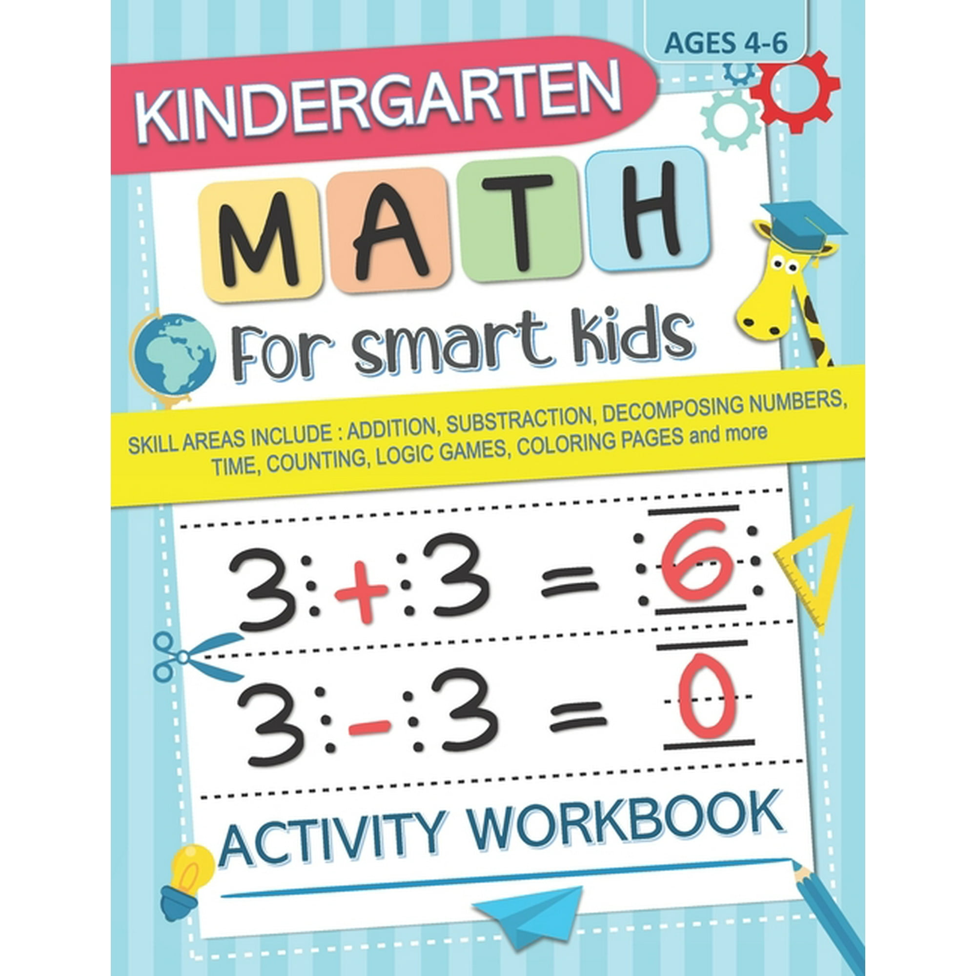 Workbook Pages For Kindergarten