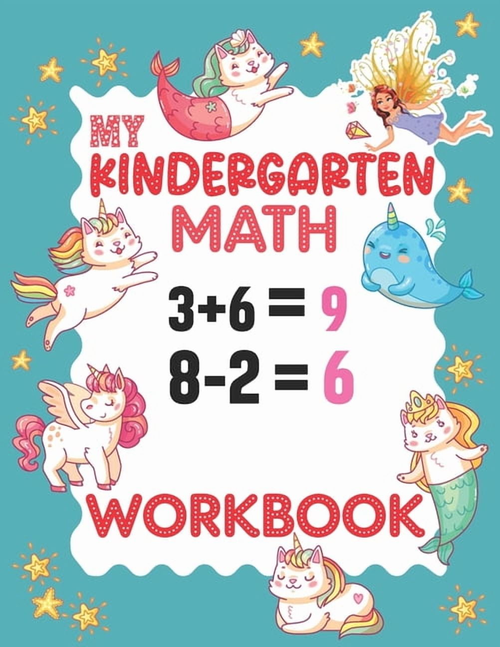 My Kindergarten Math Workbook: 101 Games And Activities Kindergarten ...