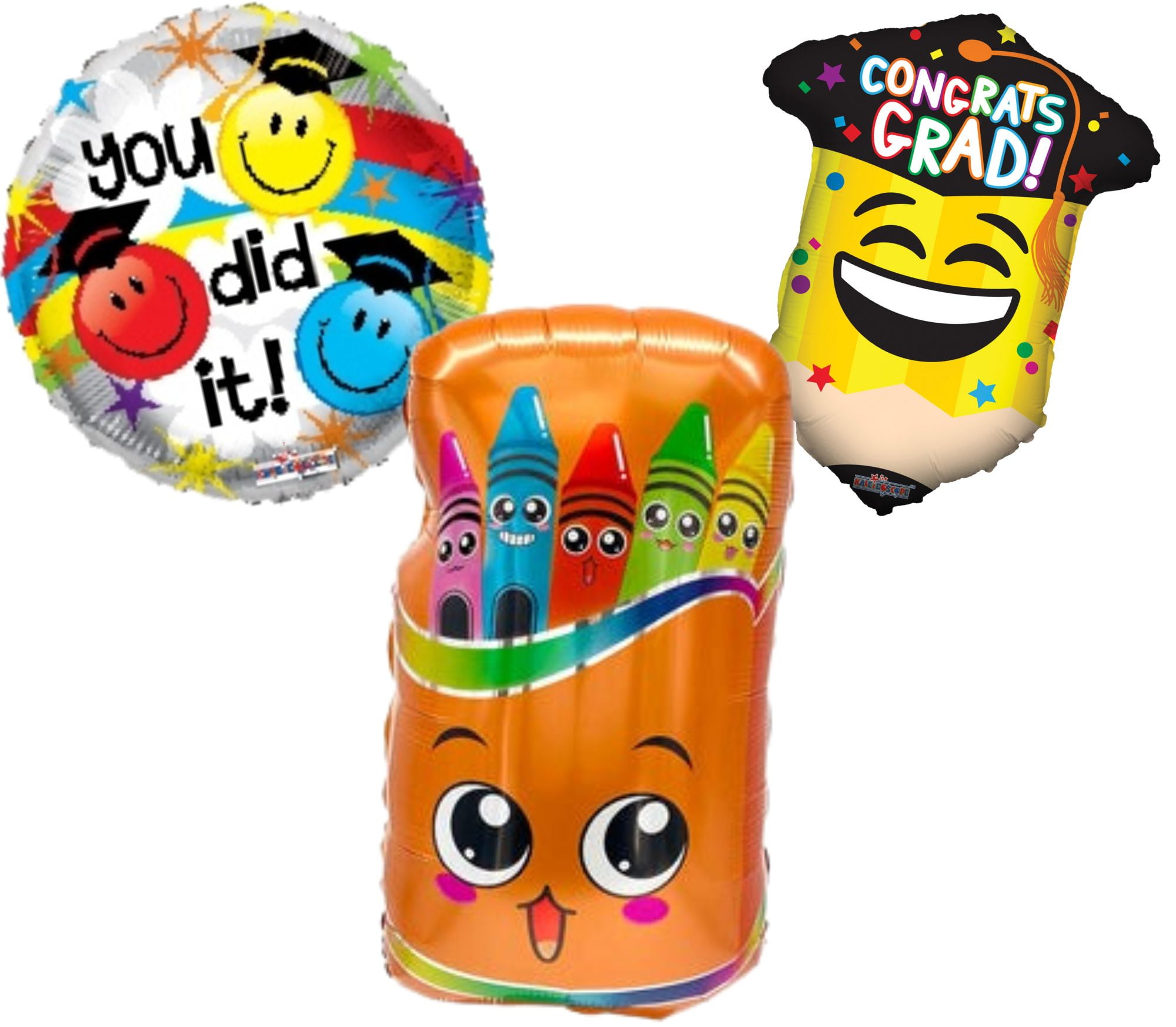 C & S Party Supply Kindergarten Preschool 2024 Graduation Mylar ...