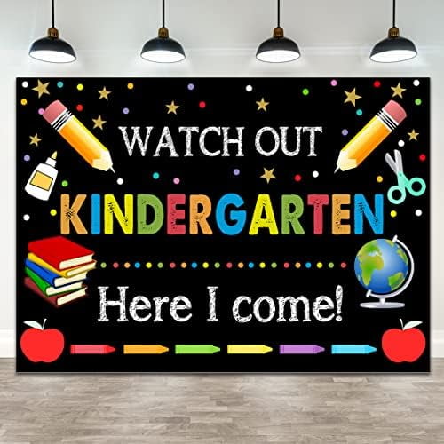 Preschool Graduation Backdrop