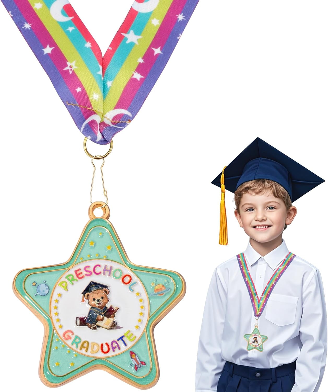 Kindergarten Preschool Graduation Medal,Congrats Graduation Award ...