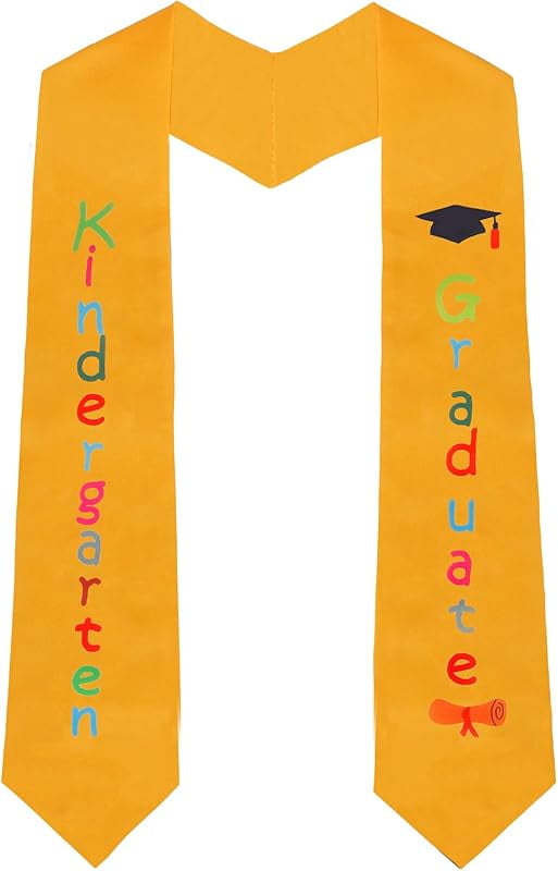 Kindergarten Preschool Graduation Sash, Kindergarten Preschool ...
