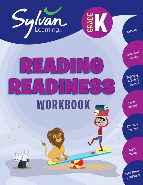 Kindergarten Reading Readiness Workbook: Letters, Consonant Sounds ...