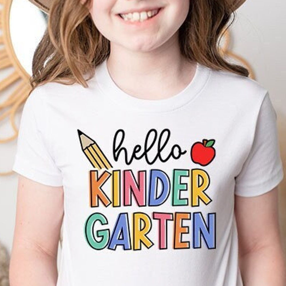 Kindergarten Shirt, Kindergarten Kids Shirt, Kindergarten Girl Shirt ...
