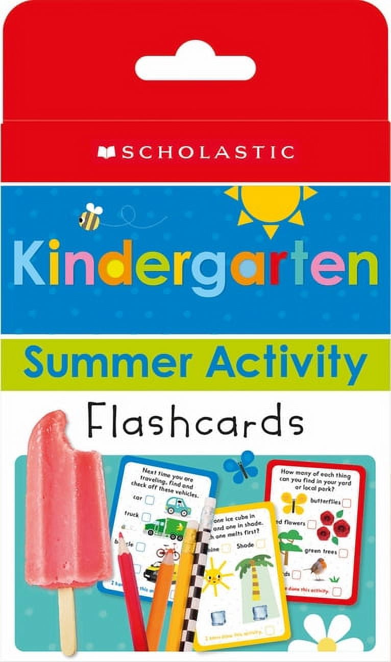Kindergarten Summer Activity Flashcards (Preparing for Kindergarten ...