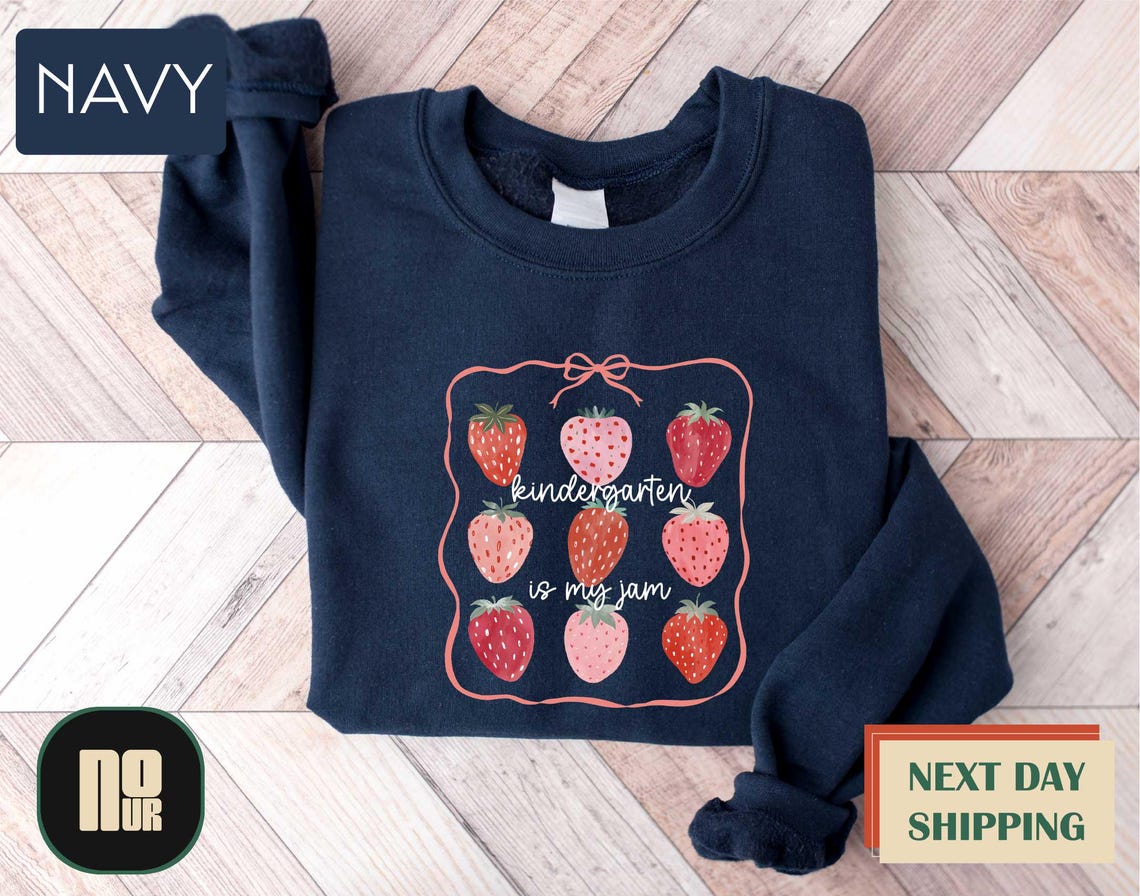 Kindergarten Teacher Shirt, Cute Kinder Tee For Educator, First Day Of ...