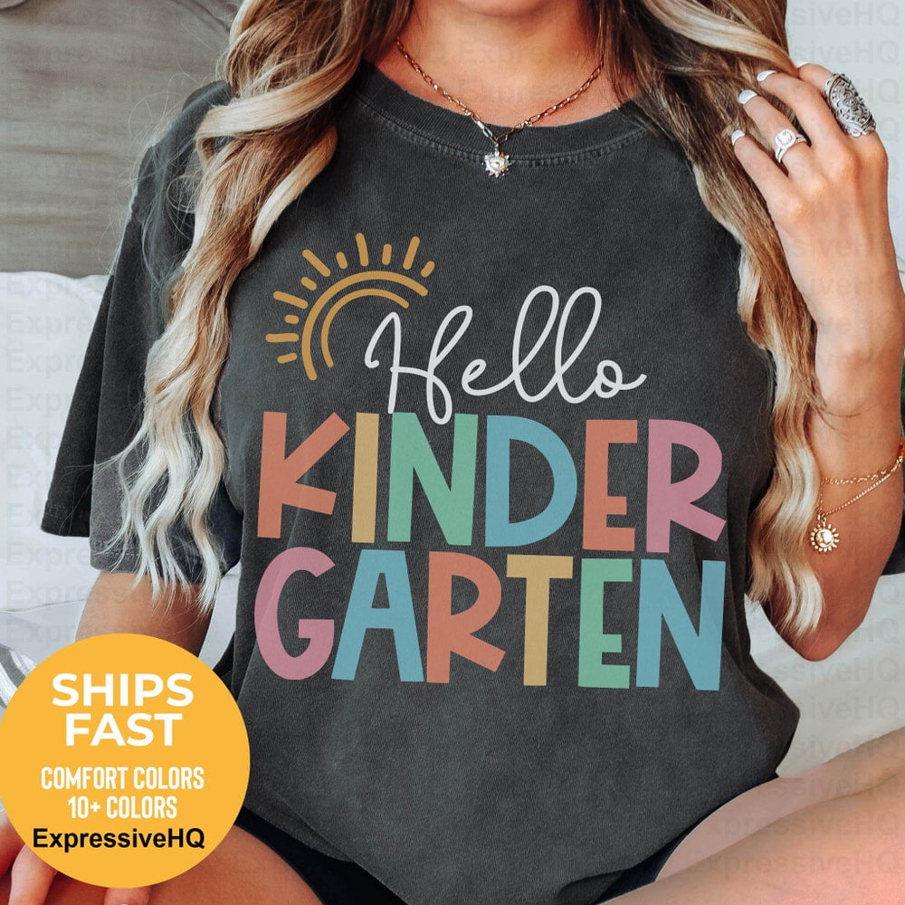 Kindergarten Teacher Shirt, Oh Hey Kinder Teacher Shirt, Kinder Shirt ...