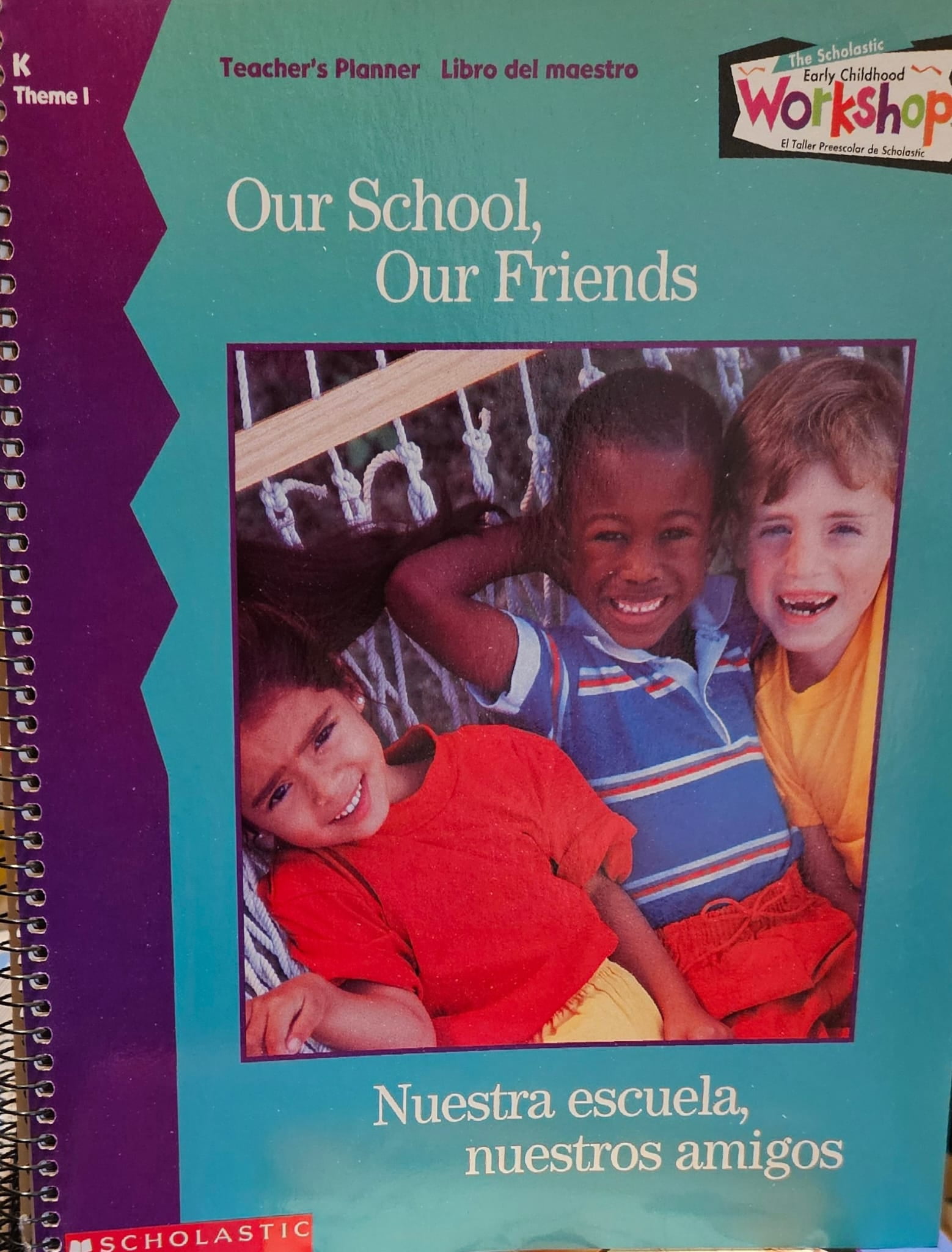 Kindergarten Teacher's Planner - Our School, Our Friends | Scholastic ...