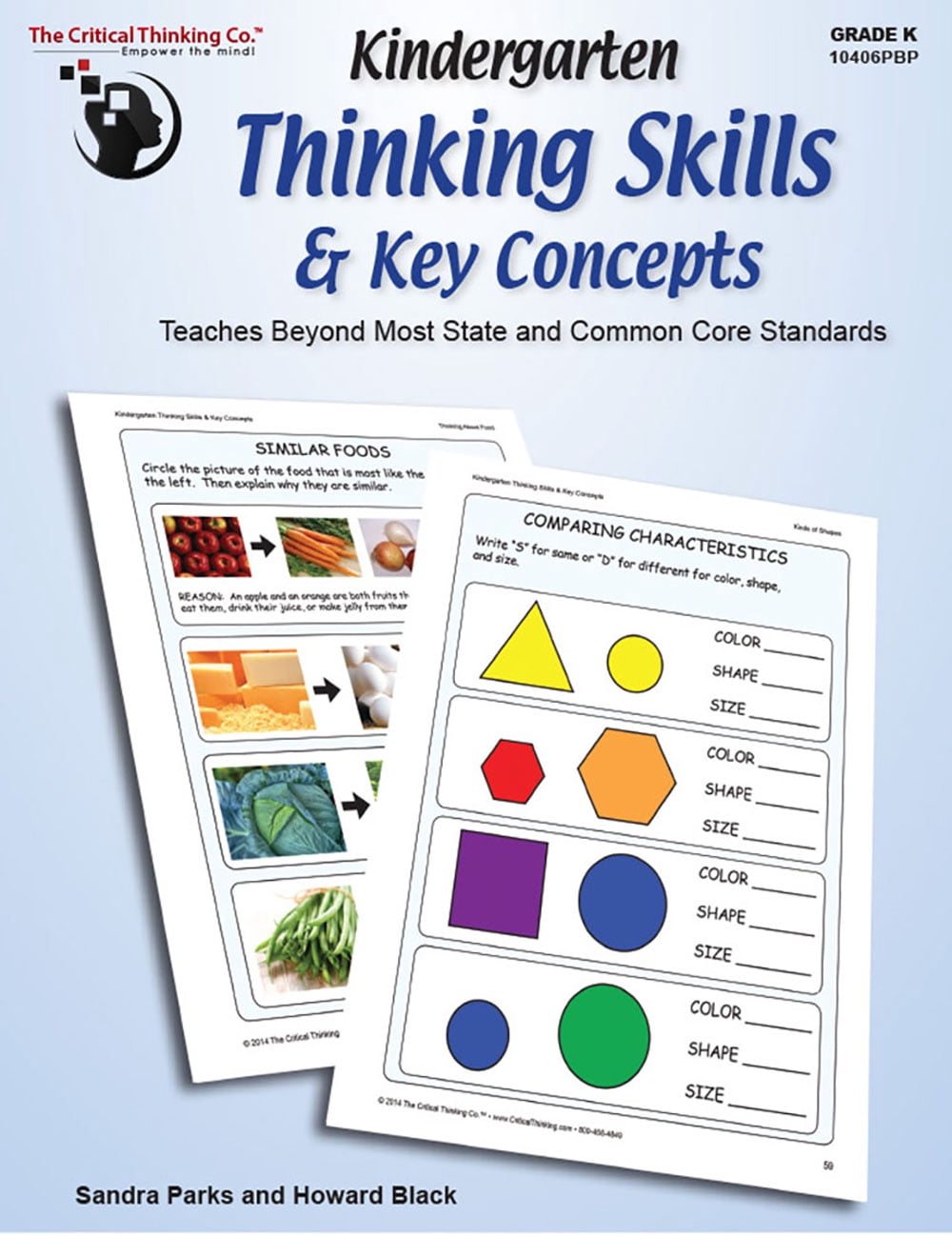 Kindergarten Thinking Skills & Key Concepts - Teaches Beyond Most State ...