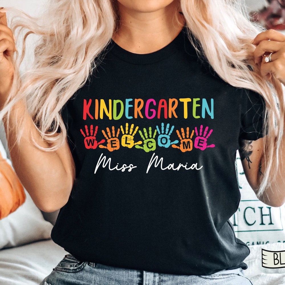 Kindergarten Welcome, Hello Kindergarten Shirt, Kindergarten Team, 2025 ...