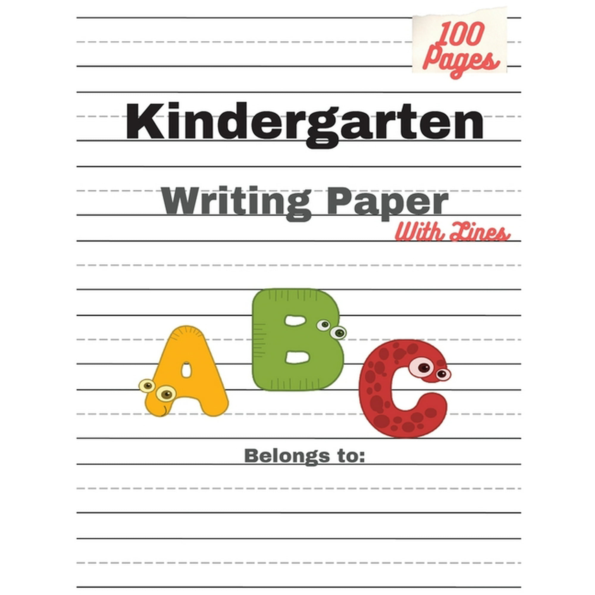 Dotted Lined Paper For Kids