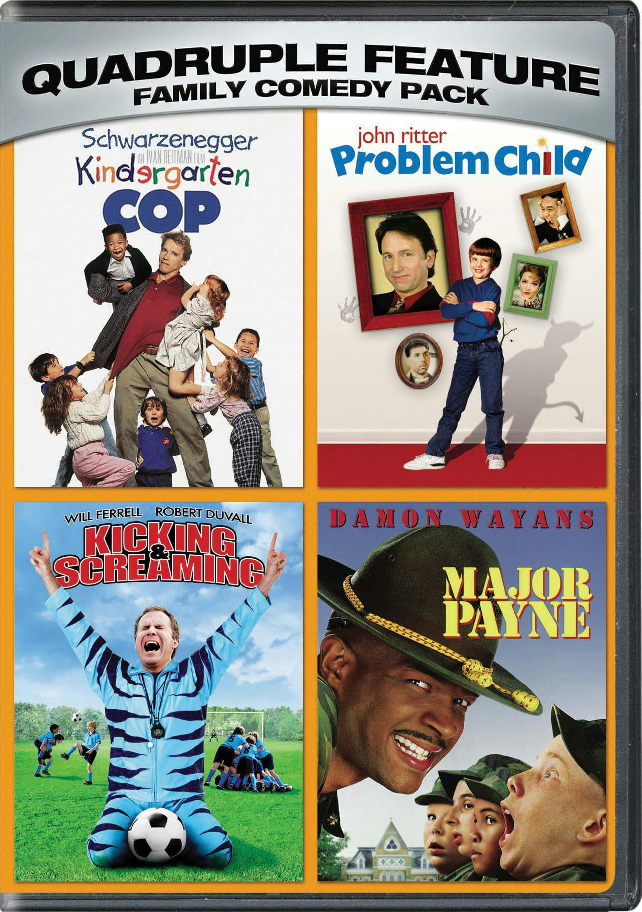 Universal Studios Family Comedy Pack, Quadruple Feature Movie ...