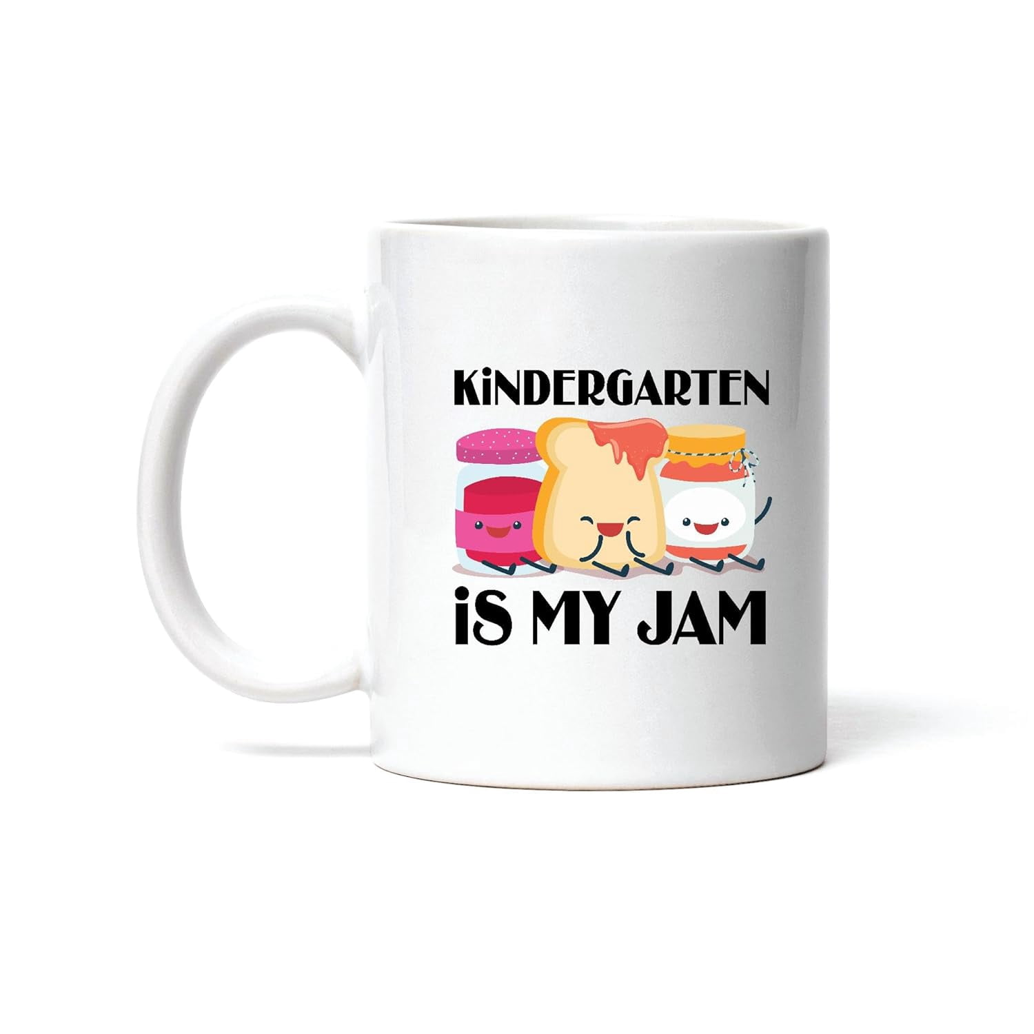 Kindergarten is my Jam Teacher Student cute 11oz 15oz White Coffee Mug ...
