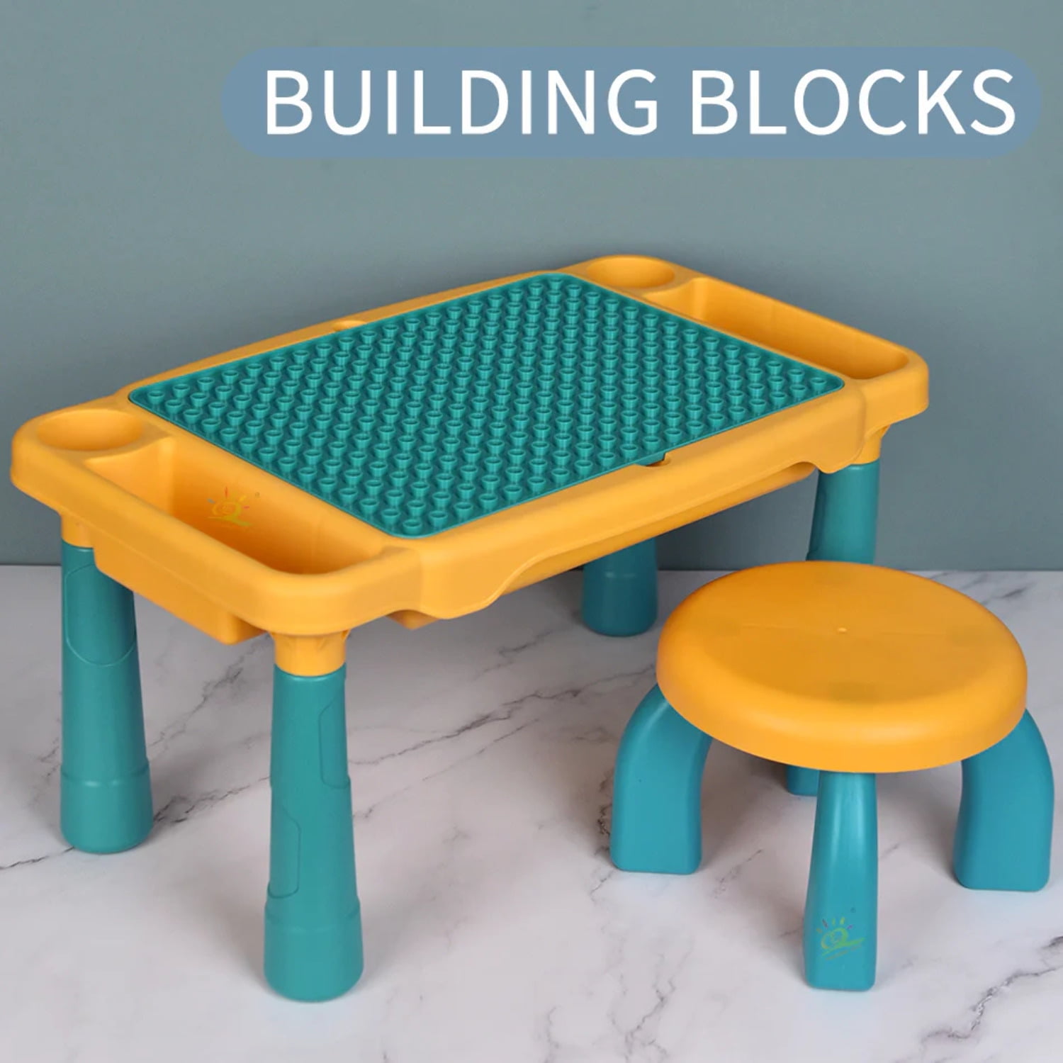 Kindergarten multifunctional small building table - Walmart.com