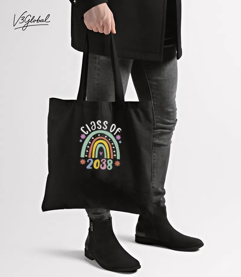 Kindergarten to Graduation Class of 2038 Memory Path Tote Bags ...