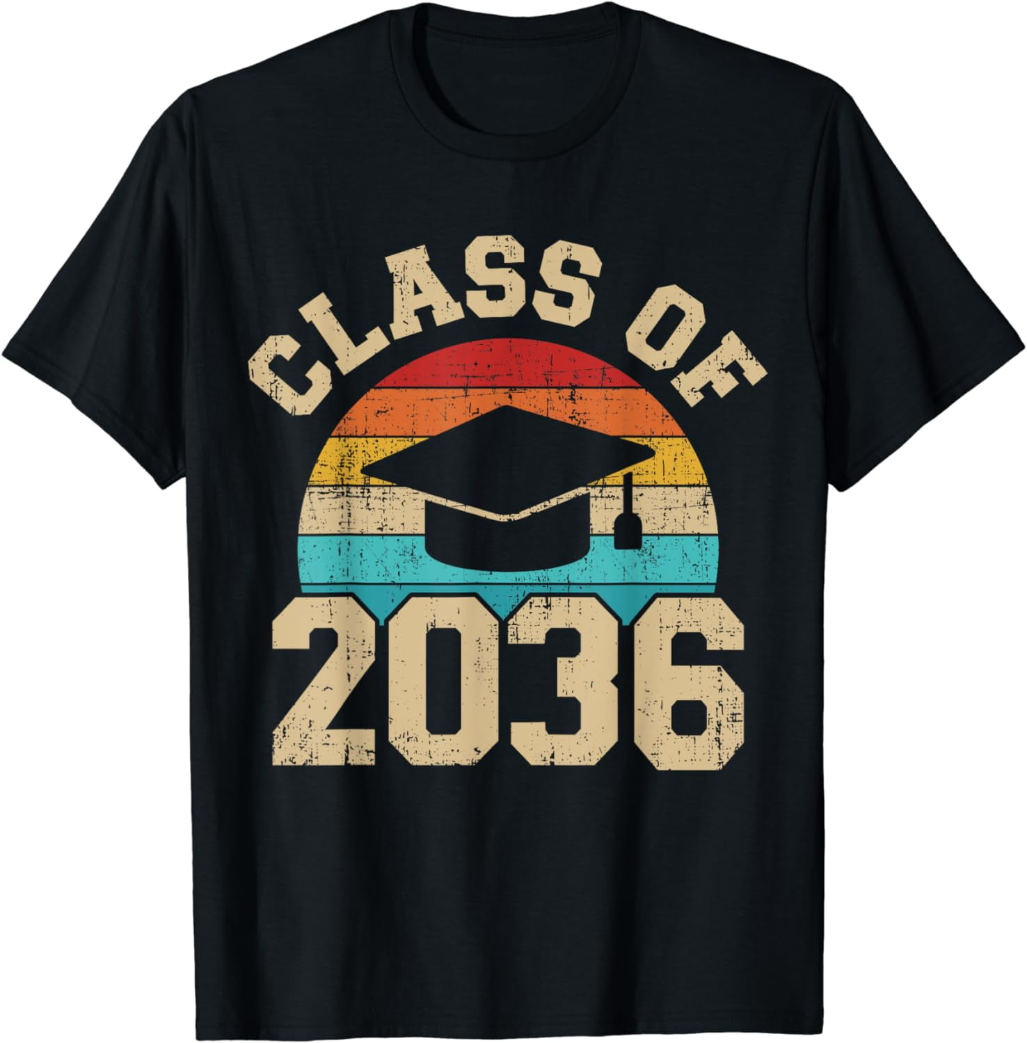 Kindergarten to graduation class of 2036 grow with me T-Shirt - Walmart.com