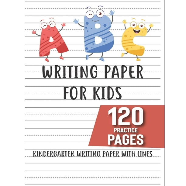 Kindergarten writing paper with lines Writing Paper for kids ...