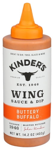 Kinders Buffalo Wing Sauce Bottle 14.2 oz (Pack of 6) - Walmart.com