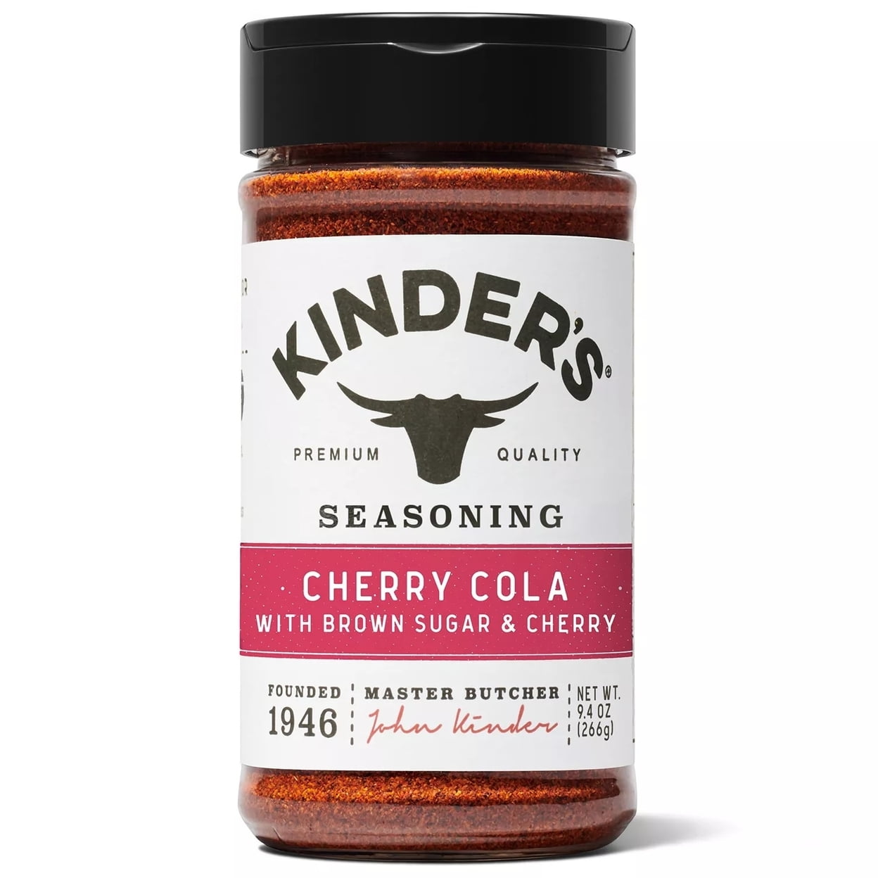 Kinder's Cherry Cola Seasoning, 9.4 oz, Sweet and Tangy BBQ Rub with ...