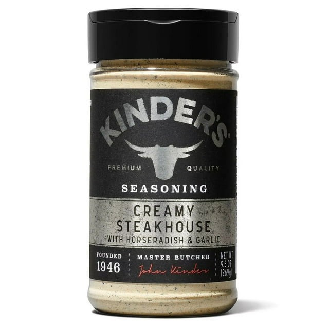 Kinders Creamy Steakhouse Seasoning with Garlic, 9.5 Ounce - Walmart.com