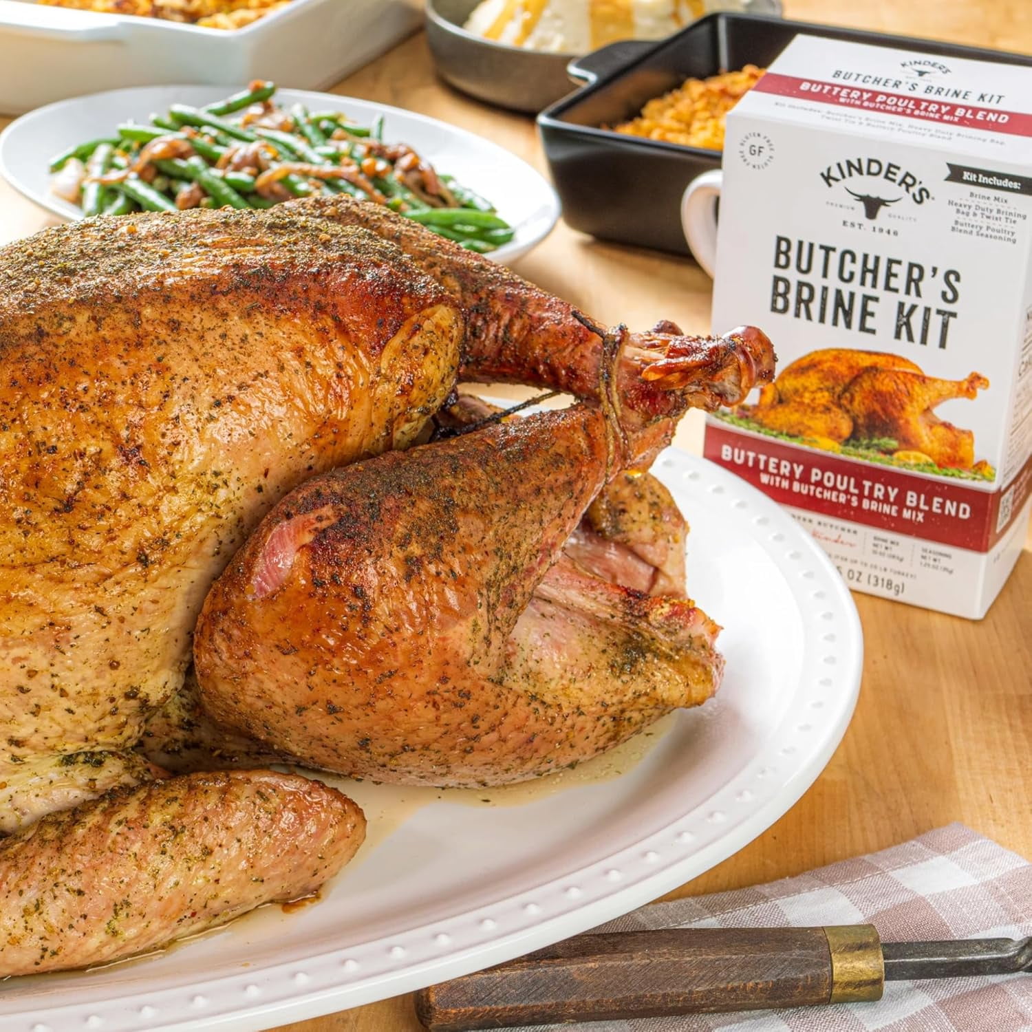 Kinders Seasoning Butchers Turkey Brine Kit (11.25 oz.) - BETRULIGHT ...