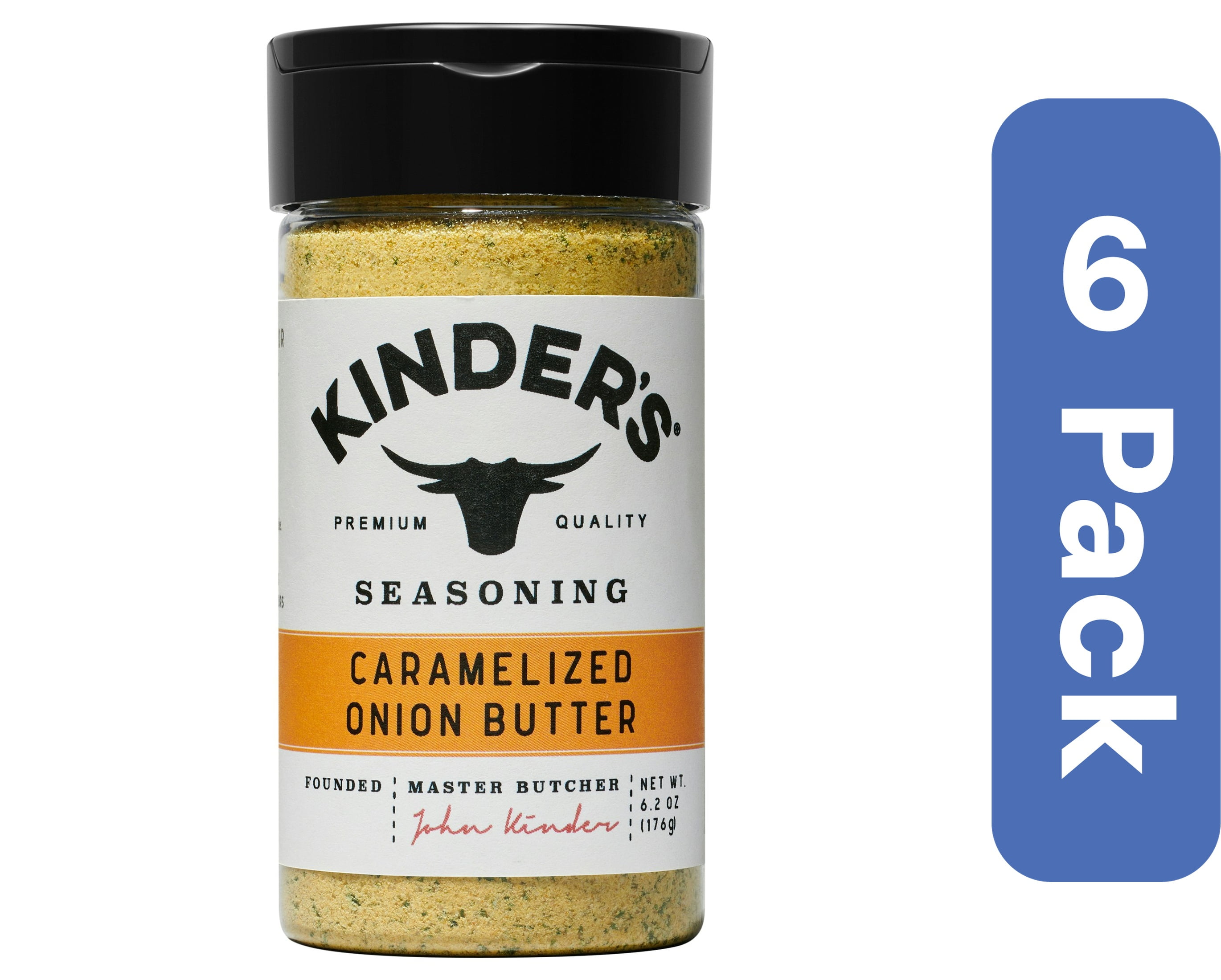Kinders Seasoning Caramelized Onion Butter 6.2 oz (Pack Of 6) - Walmart.com