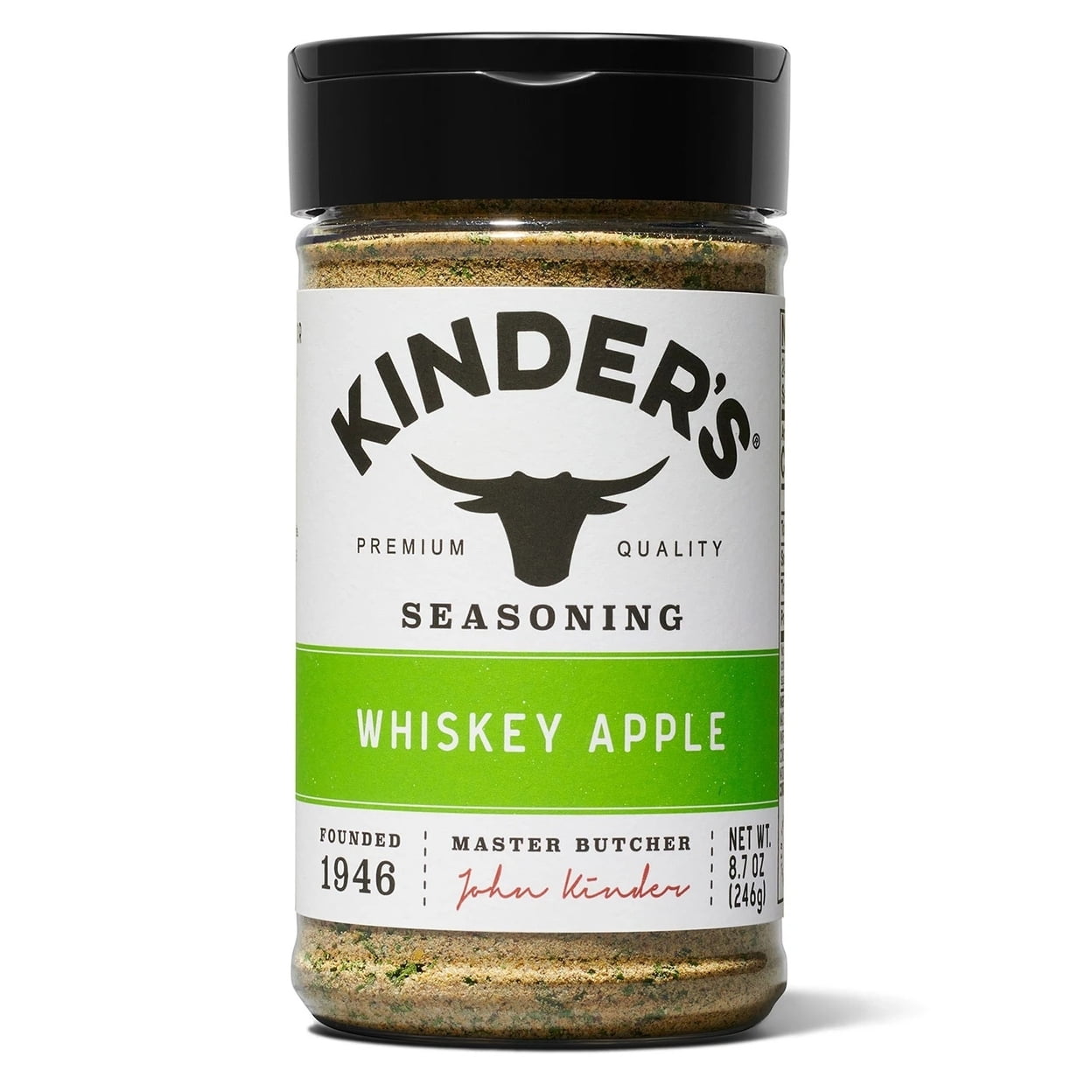 Kinder's Whiskey Apple Seasoning, 8.7 Ounce, Sweet and Savory Blend for ...