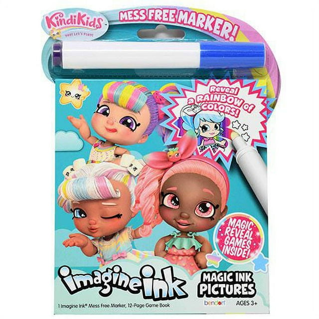 Kindi Kids - Imagine Ink Magic Ink Pictures - Walmart.com