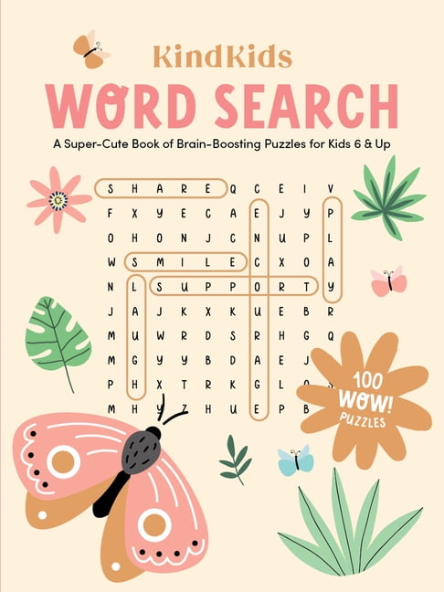 Kindkids Kindkids Word Search: A Super-Cute Book of Brain-Boosting ...