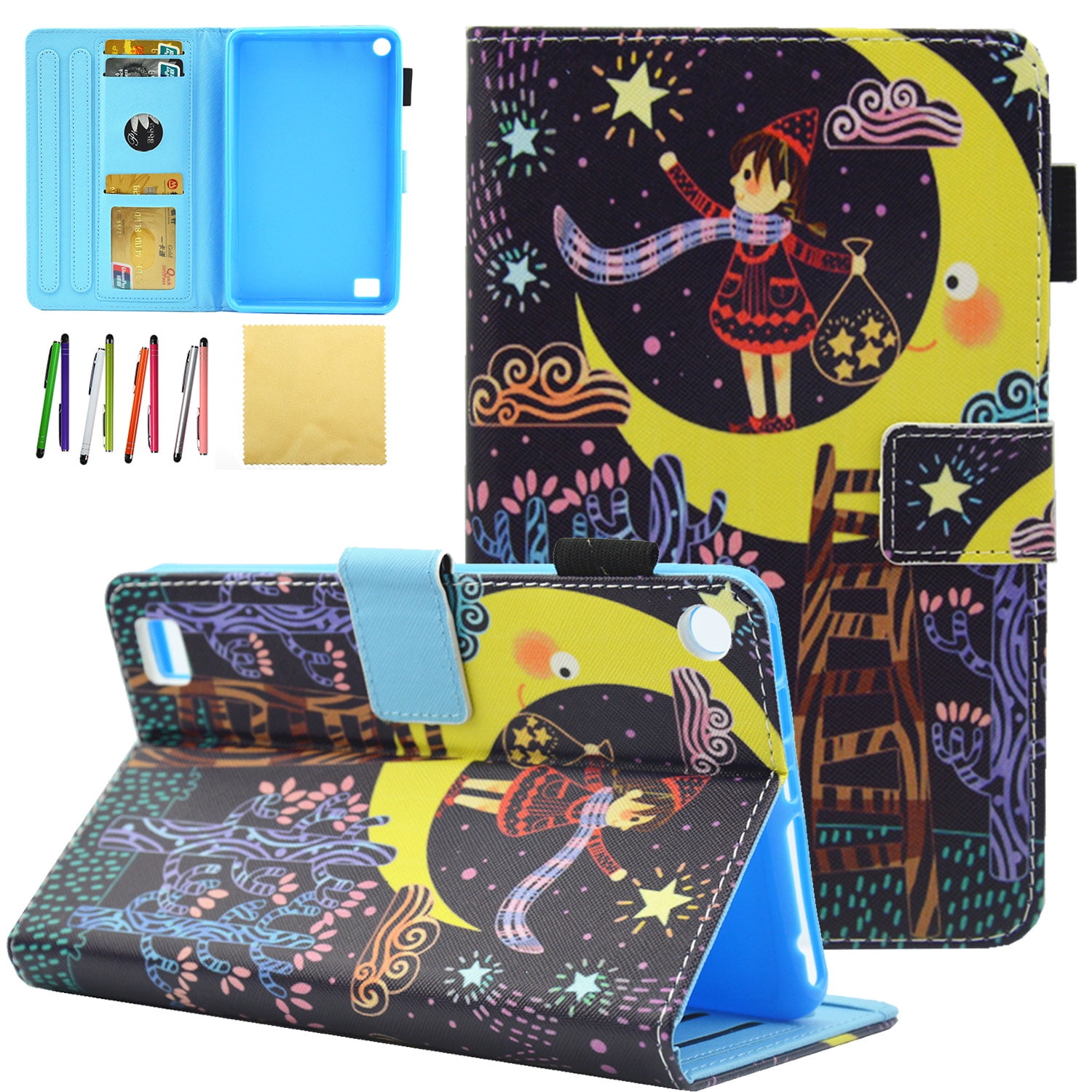 Kindle Fire 7 2017 (7th Generation)/ Fire 7 2015 (5th Generation) Kids ...