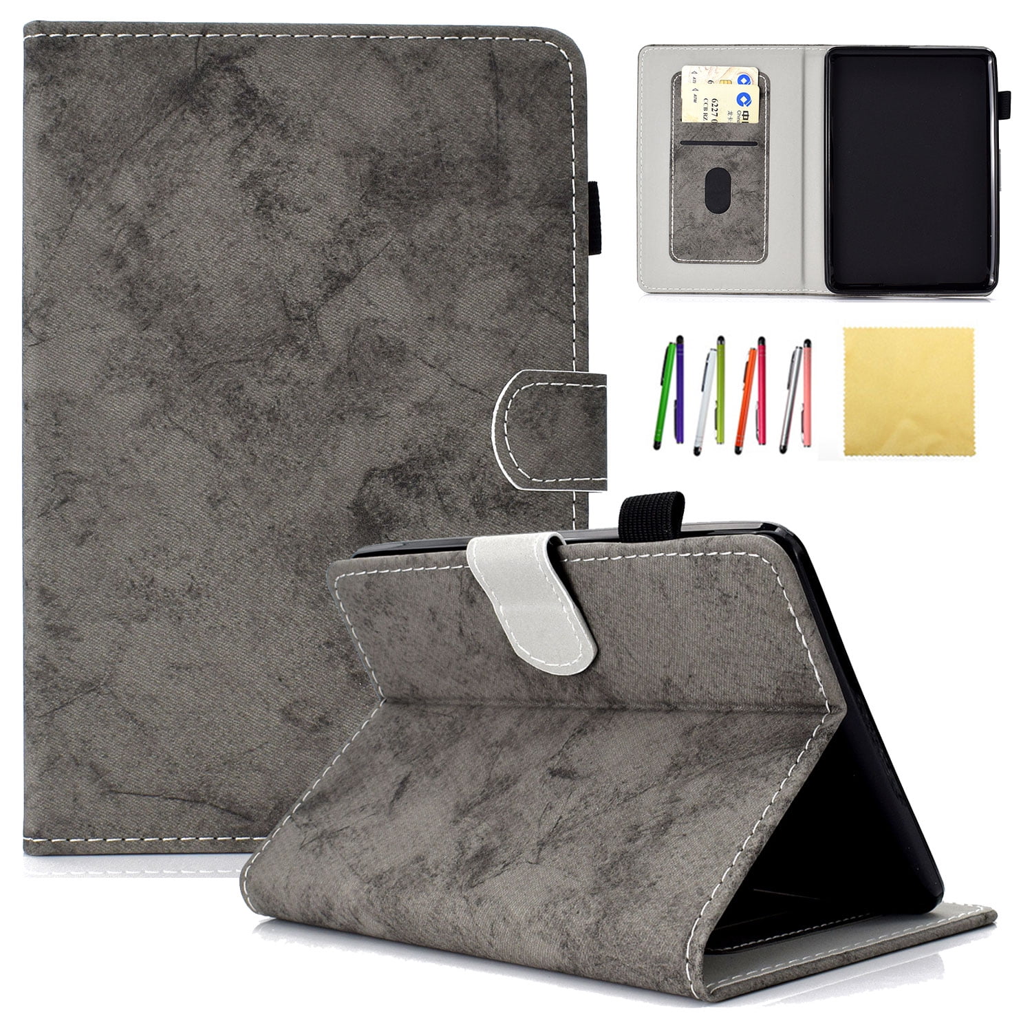 Kindle Paperwhite 2018 Case, Allytech Premium PU Leather Smart Folio ...
