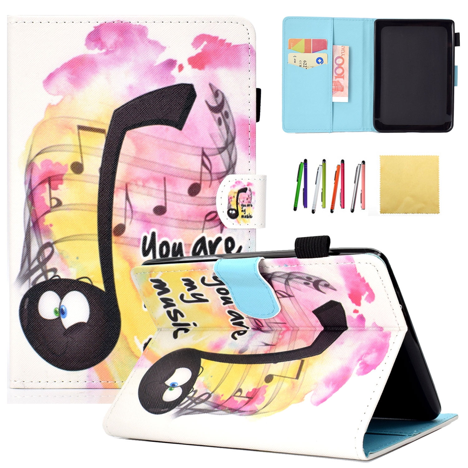Kindle Paperwhite 2018 Case, Allytech Premium PU Leather Smart Folio ...