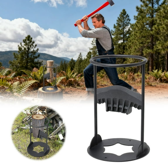 Firewood Kinding Splitter, Heavy Duty Manual Log Splitter for Wood ...