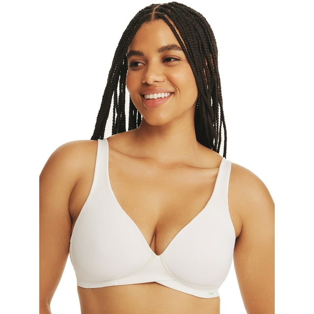 Kindly Yours So Comfy Micro Wire-Free Plunge Bra, Sizes S-XXXL - Walmart.com