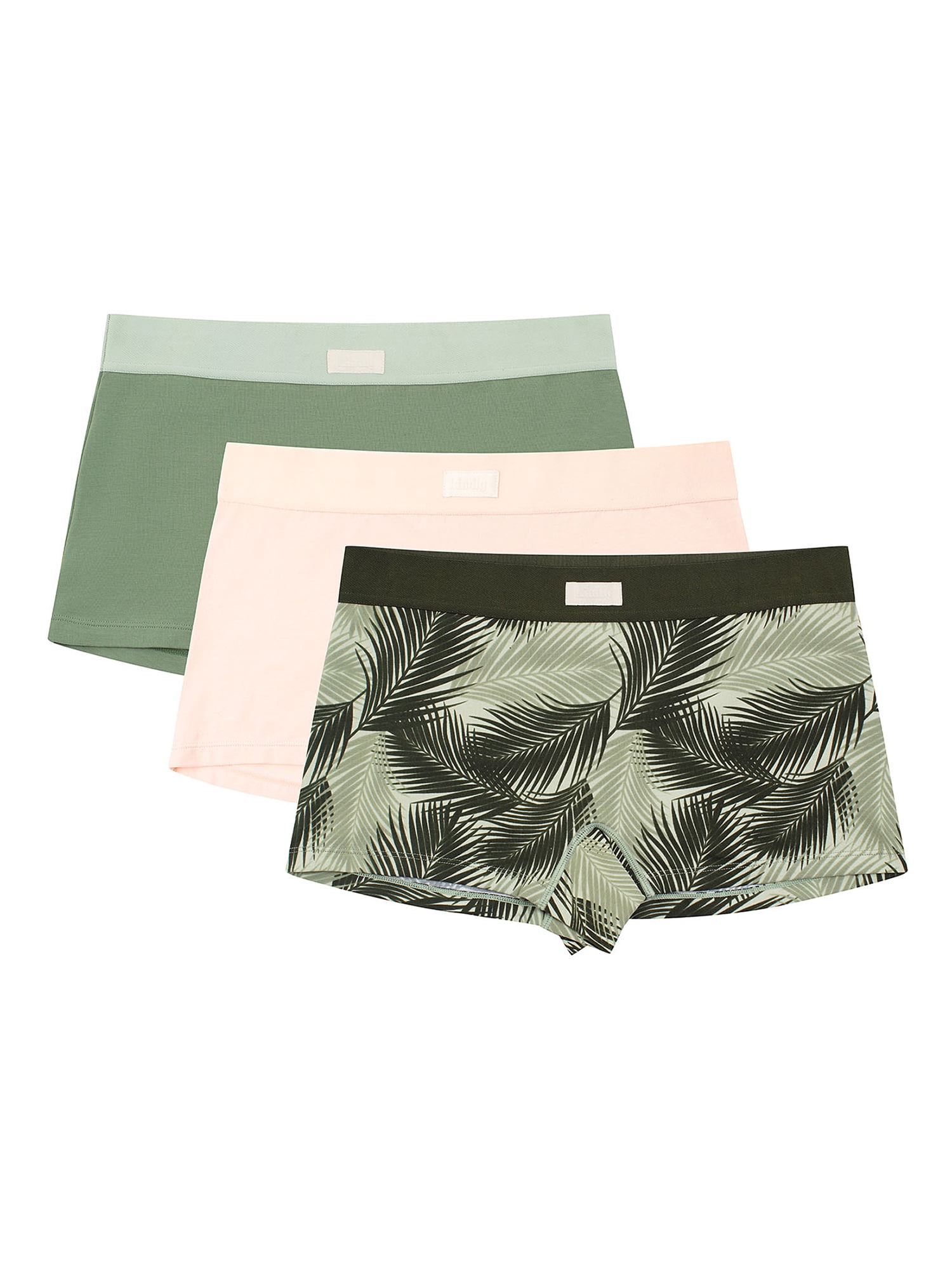 Kindly Yours Women's Cotton Boyshort Panties 3-Pack - Soft & Comfy ...