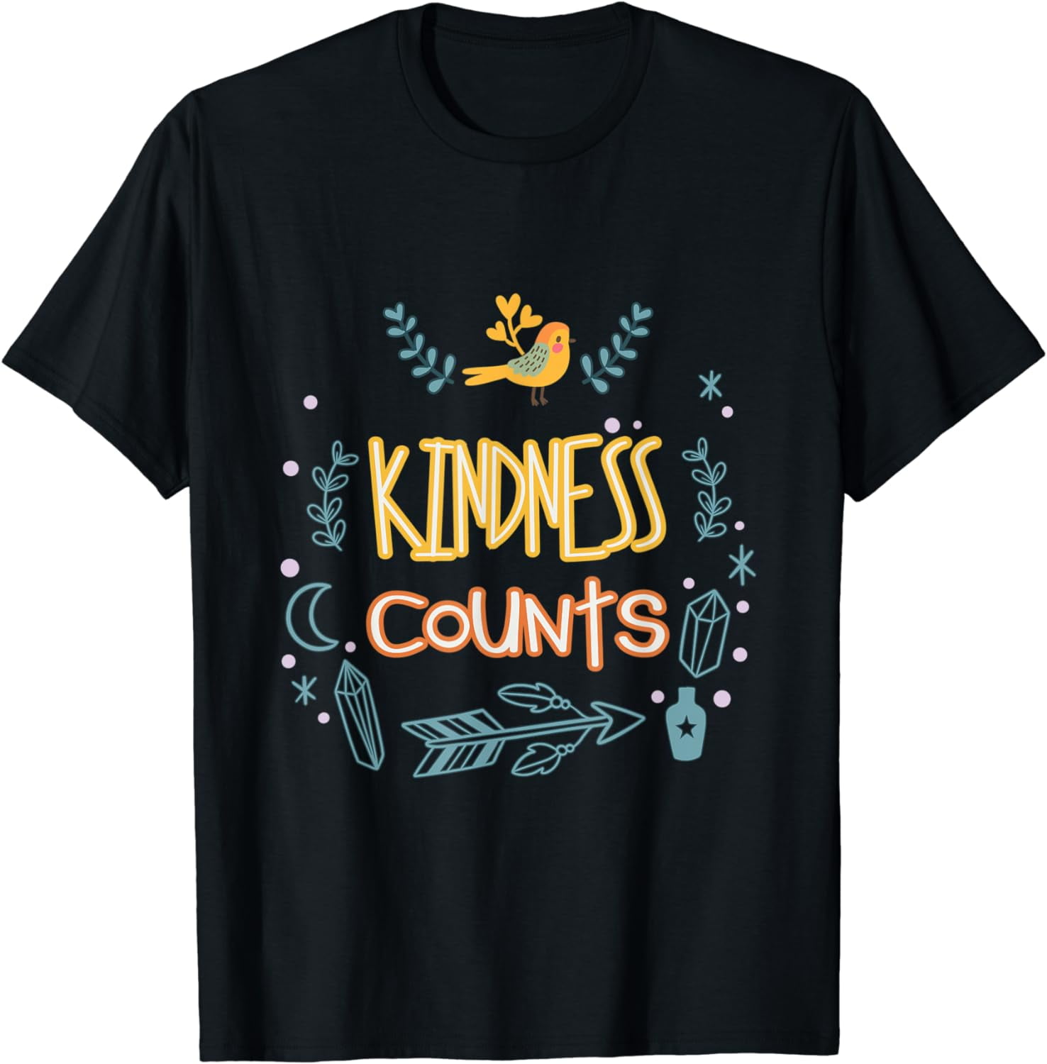Kindness Counts Cool To Be Kind T-Shirt - Walmart.com