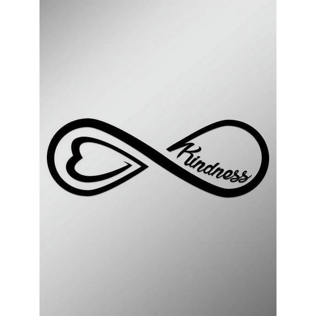 Kindness Infinity Vinyl Decal Sticker | Cars Trunks Vans SUVs Laptops ...