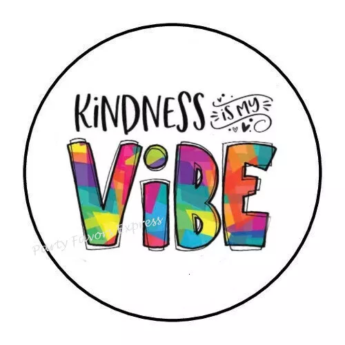 Kindness Is My Vibe Sticker Party Favors Sticker Envelope Seals Labels ...
