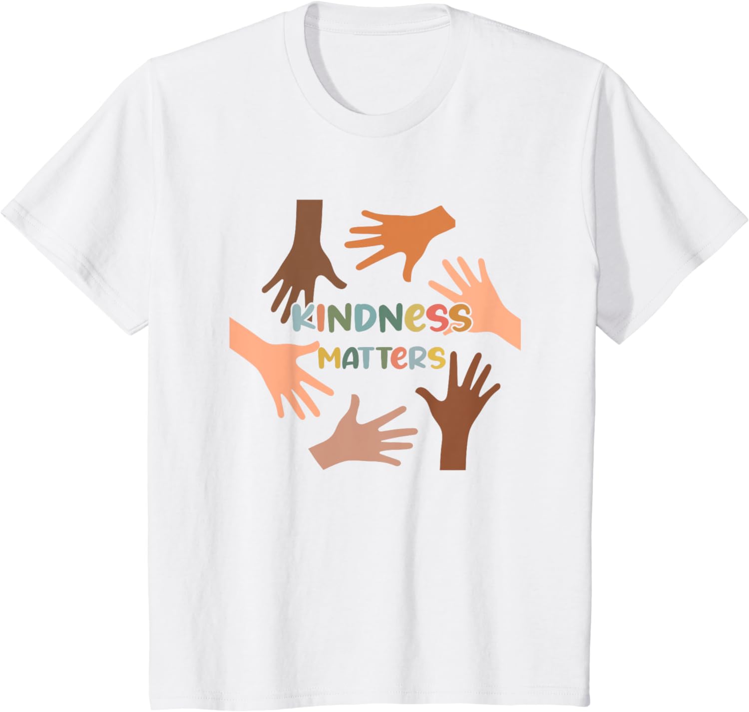 Kindness Matters - Anti-Bullying Diversity Multicultural T-Shirt ...