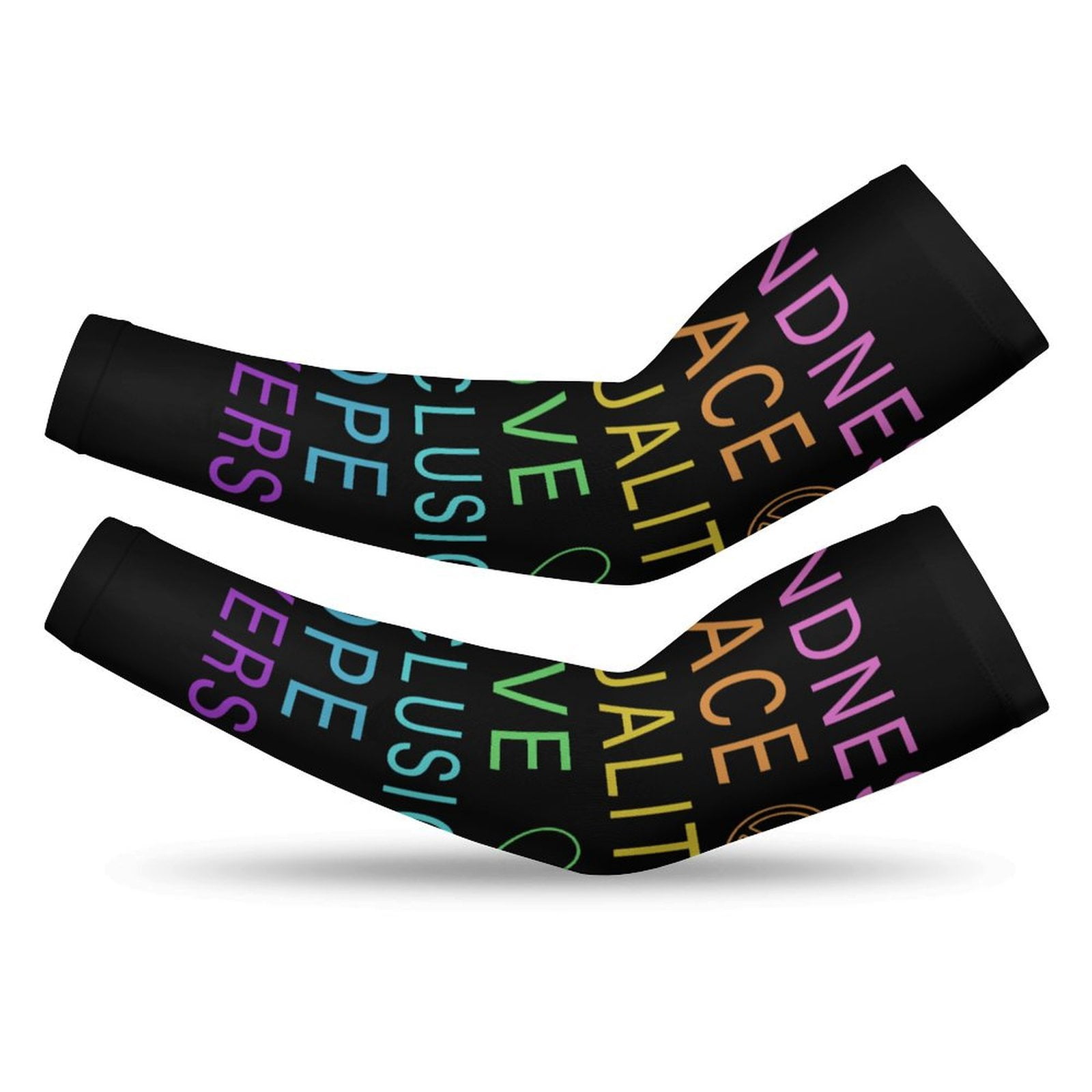 Kindness Peace Equality Love Inclusion Hope Ice Cooling Arm Sleeves for ...