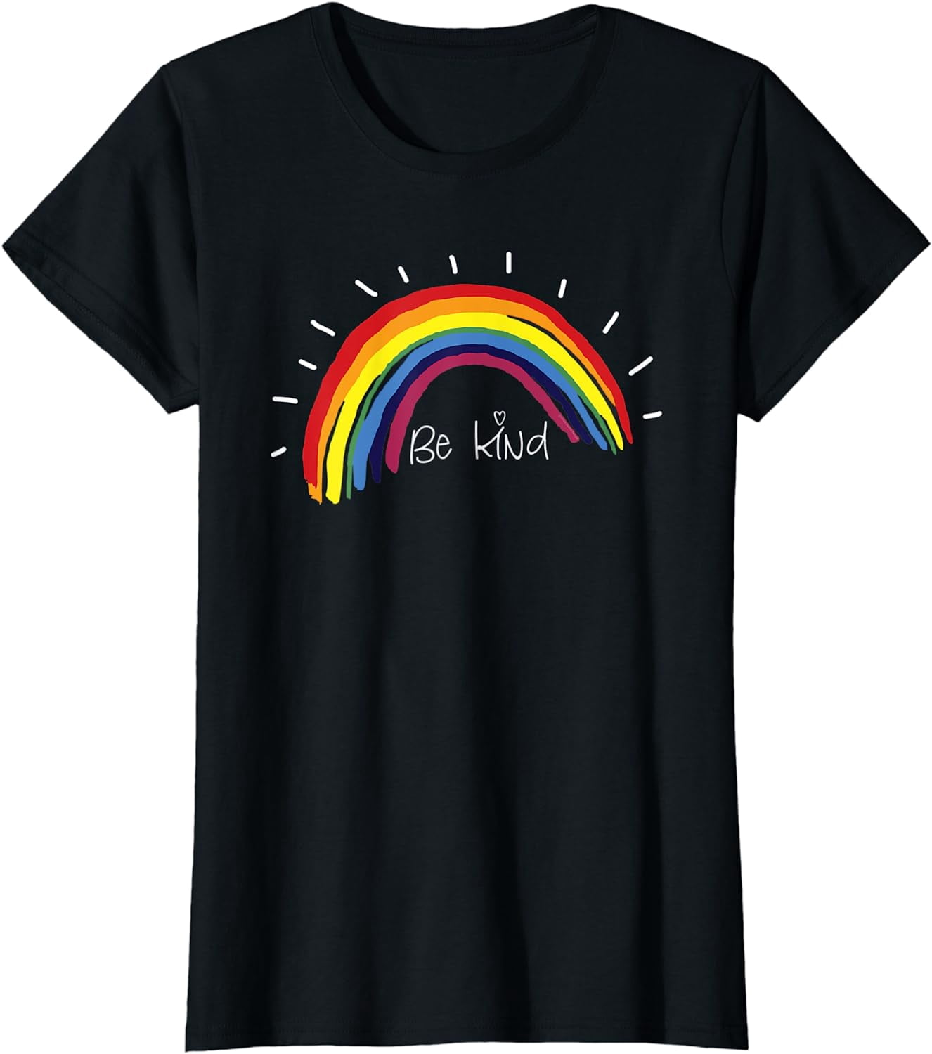 Kindness Rainbow Positive Message - Be Kind T-Shirt - Walmart.com