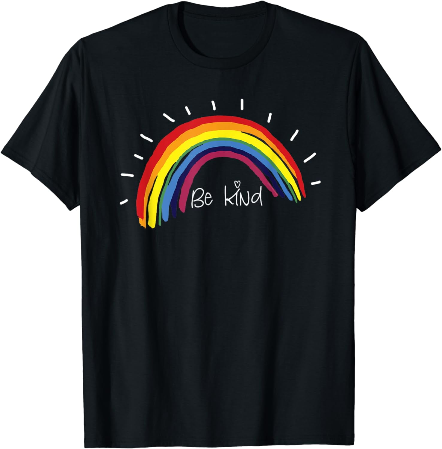 Kindness Rainbow Positive Message - Be Kind T-Shirt - Walmart.com