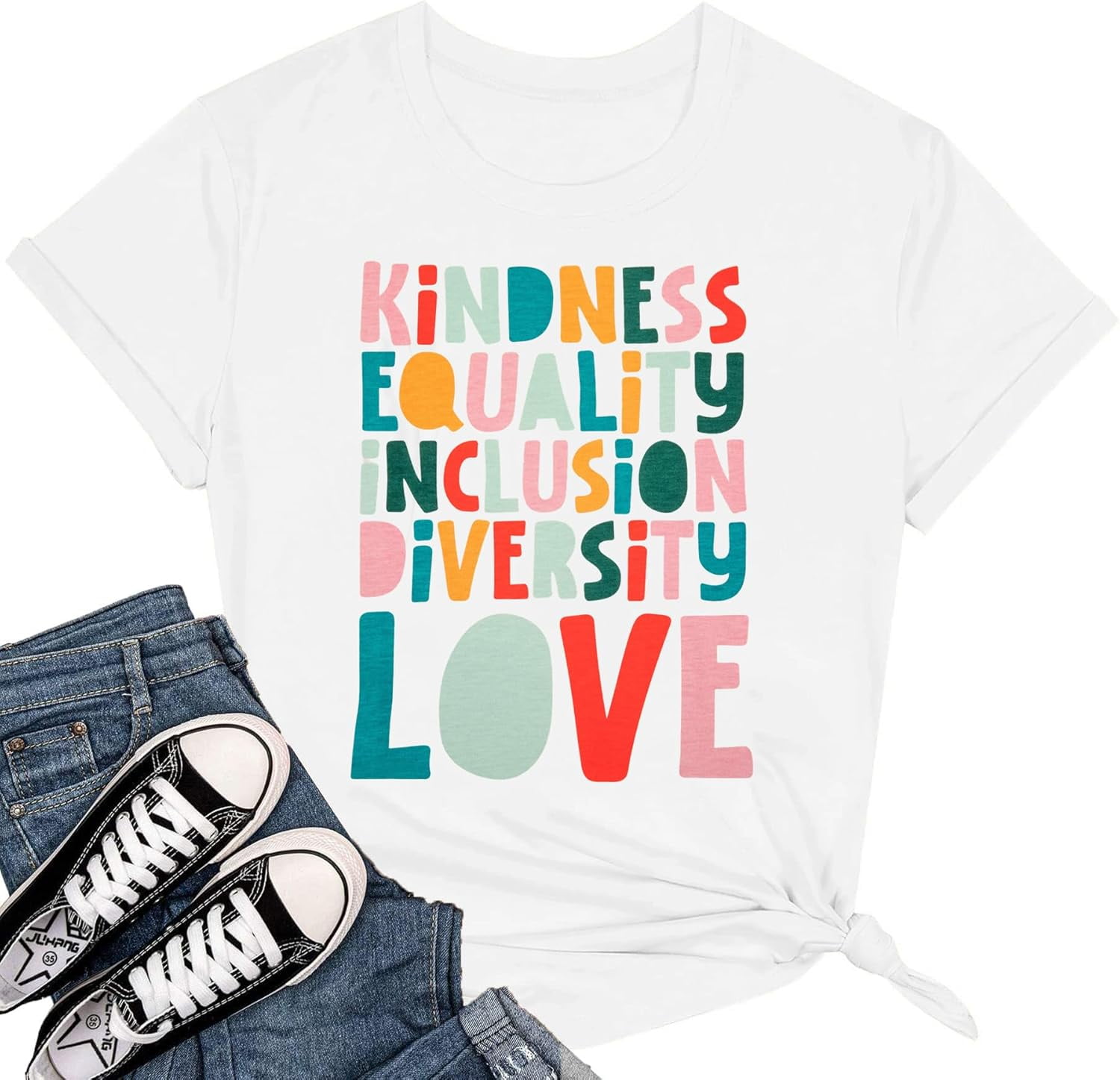 Kindness Teacher Shirt Women Special Education Shirts Teacher Life Love ...