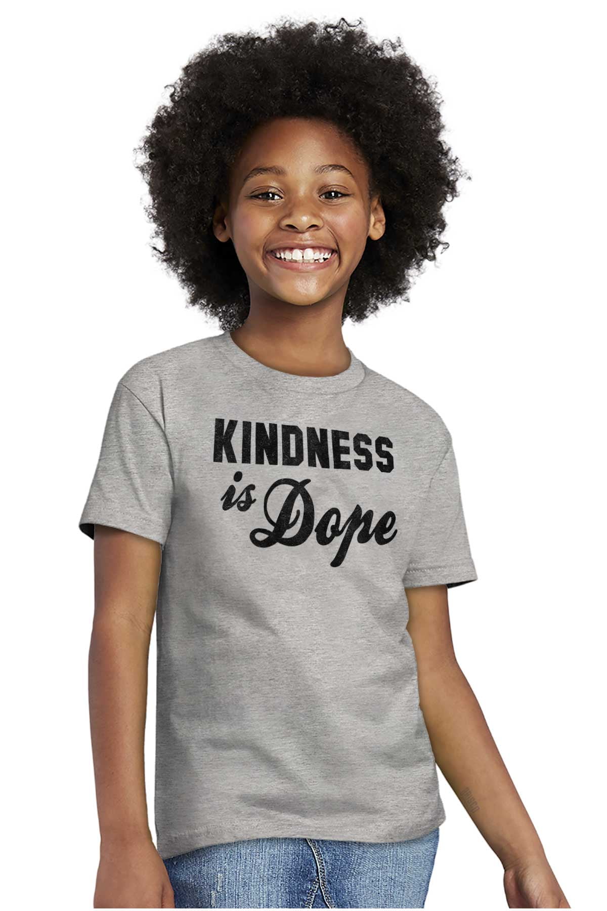 Kindness is Dope Christian Urban Crewneck T Shirts Boy Girl Teen Brisco ...